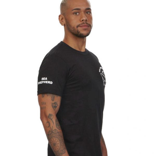 Adesivo Sea Shepherd Fundo Transparente - Loja da Sea Shepherd Brasil